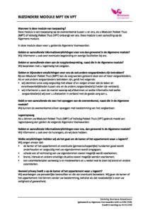 Bijzondere module MPT en VPT – Brentano